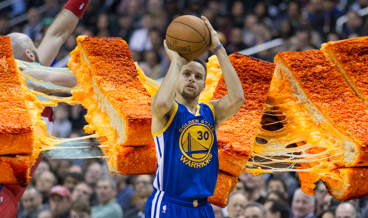 Steph Curry Makes the Best Grilled Cheese Sandwiches